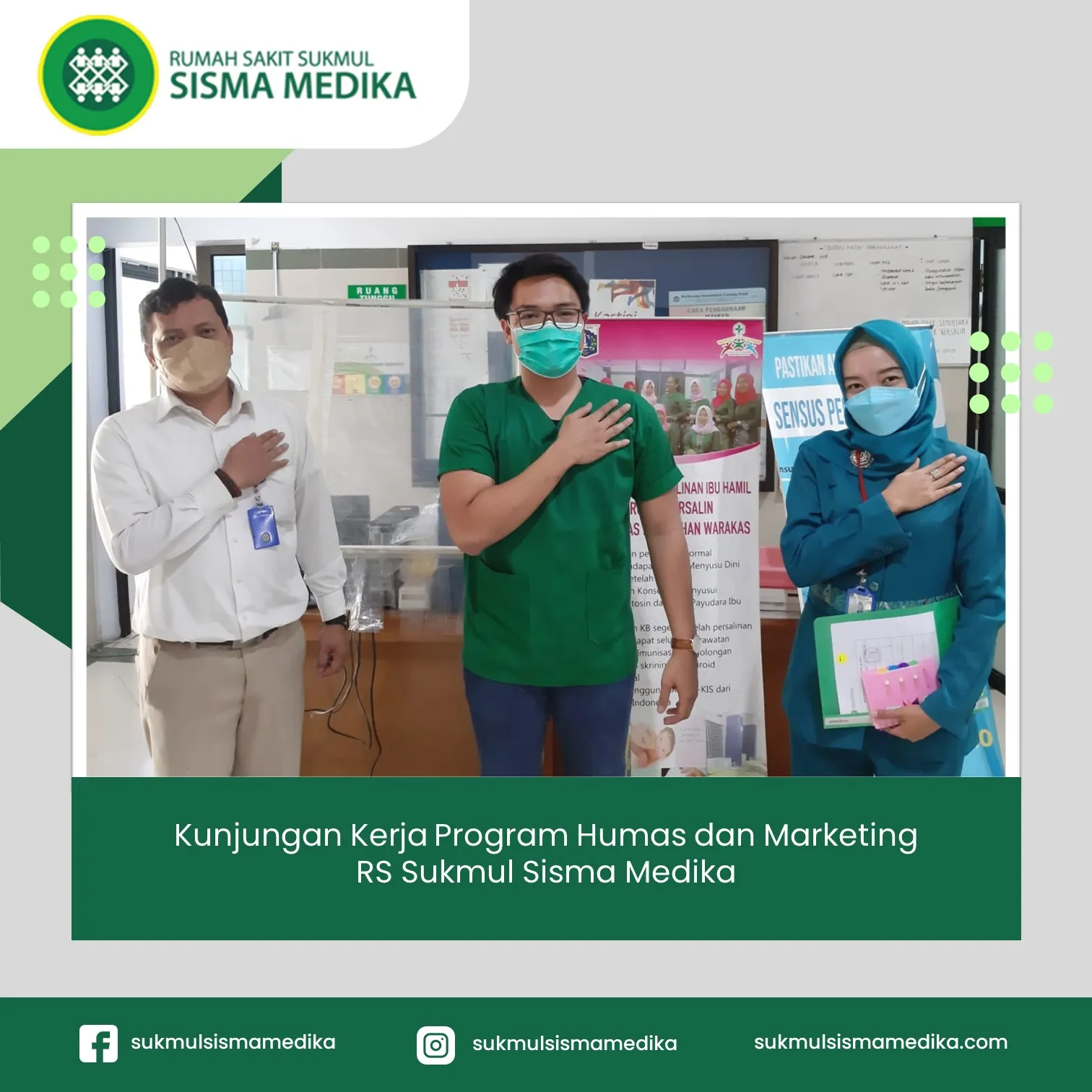 Kunjungan Kerja Program Humas dan Marketing - Rumah Sakit Sukmul ...